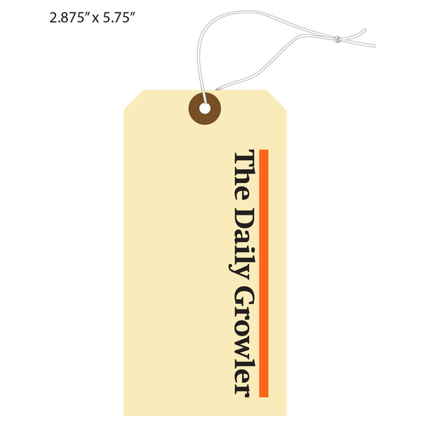 Custom Growler & Bottle Hang Tags | St. Louis Tag