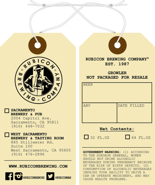 Custom Growler & Bottle Hang Tags | St. Louis Tag