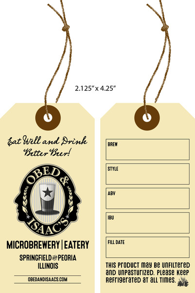 Custom Growler & Bottle Hang Tags | St. Louis Tag