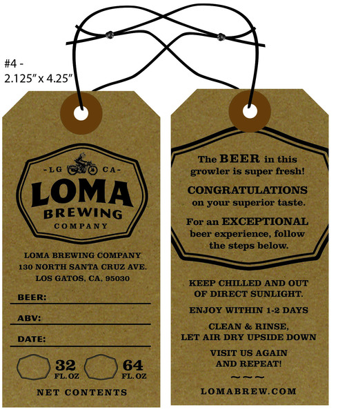 Custom Growler & Bottle Hang Tags | St. Louis Tag