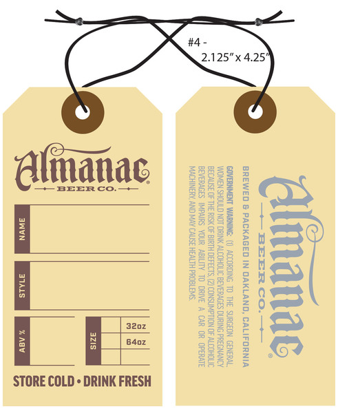 Custom Growler & Bottle Hang Tags | St. Louis Tag