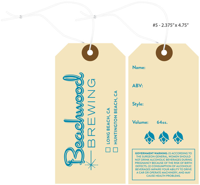 Custom Growler & Bottle Hang Tags | St. Louis Tag