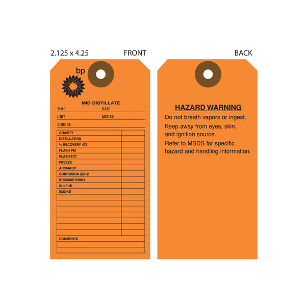 Custom Warning Hang Tags | St. Louis Tag