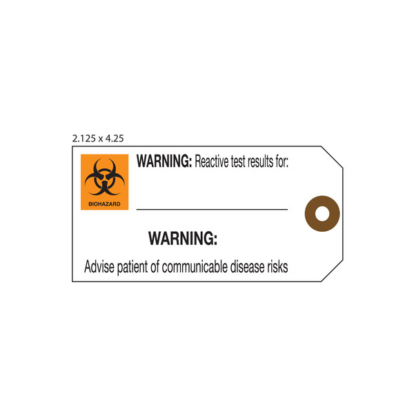 Custom Warning Hang Tags | St. Louis Tag