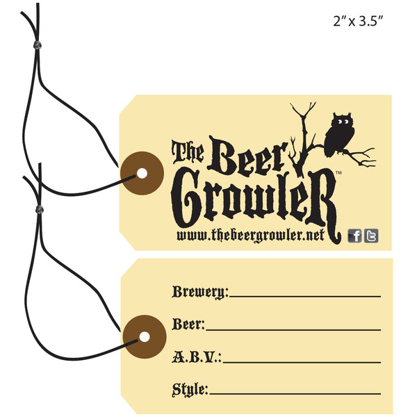 Custom Growler & Bottle Hang Tags | St. Louis Tag